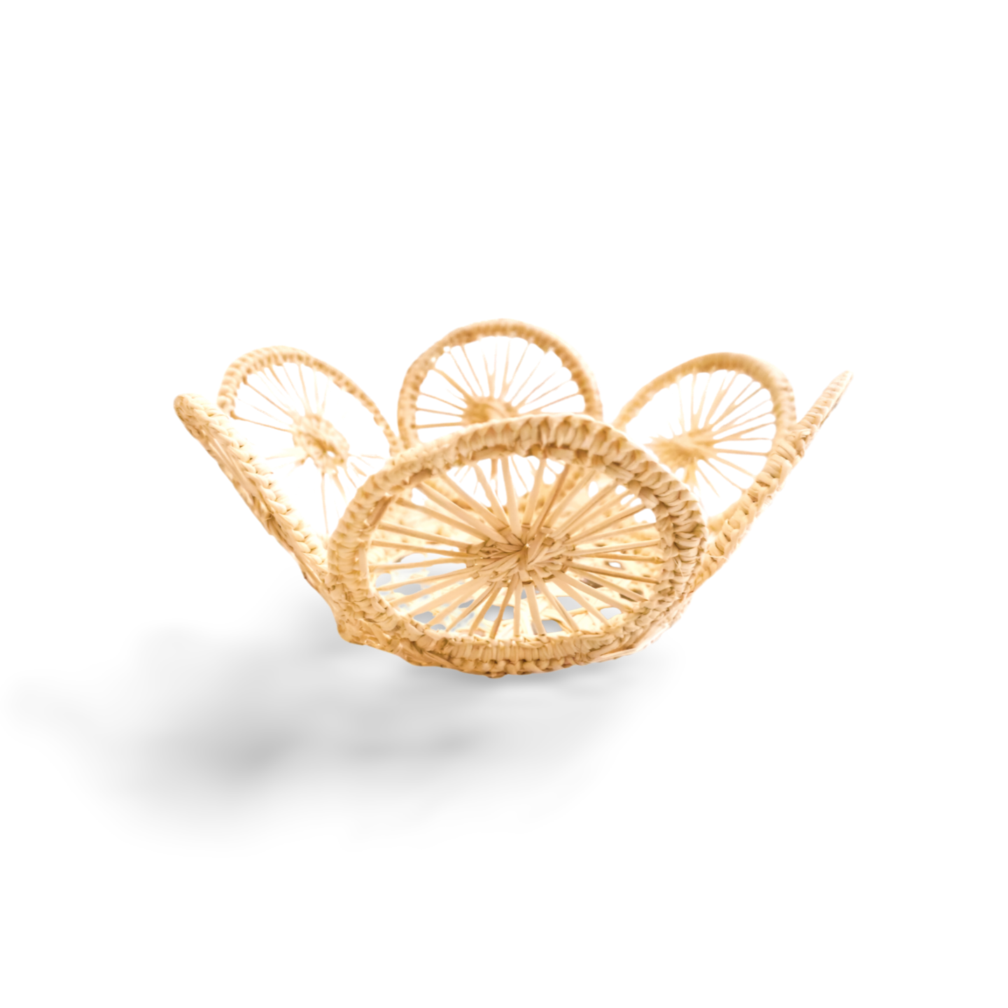 🍞 Mini Circles Iraca Straw Bread Basket 🍞 – MacondoForever